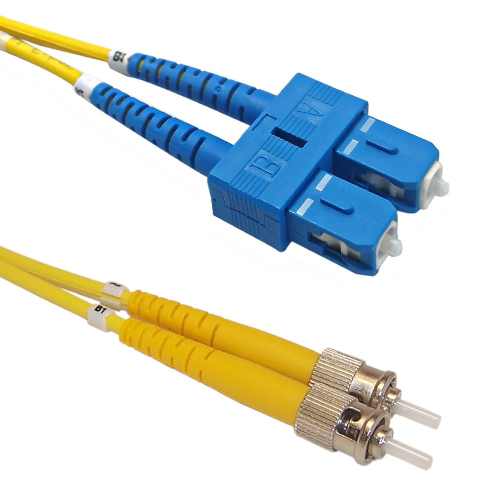 OS2 Singlemode Duplex SC/ST 9 Micron - Fiber Optic Patch Cable - 2mm J