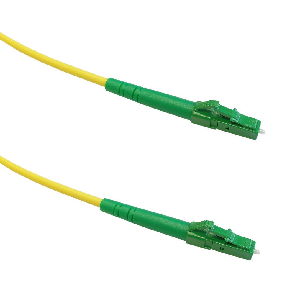 OS2 Singlemode Simplex LC/APC to LC/APC 9 Micron - Fiber Optic Patch C