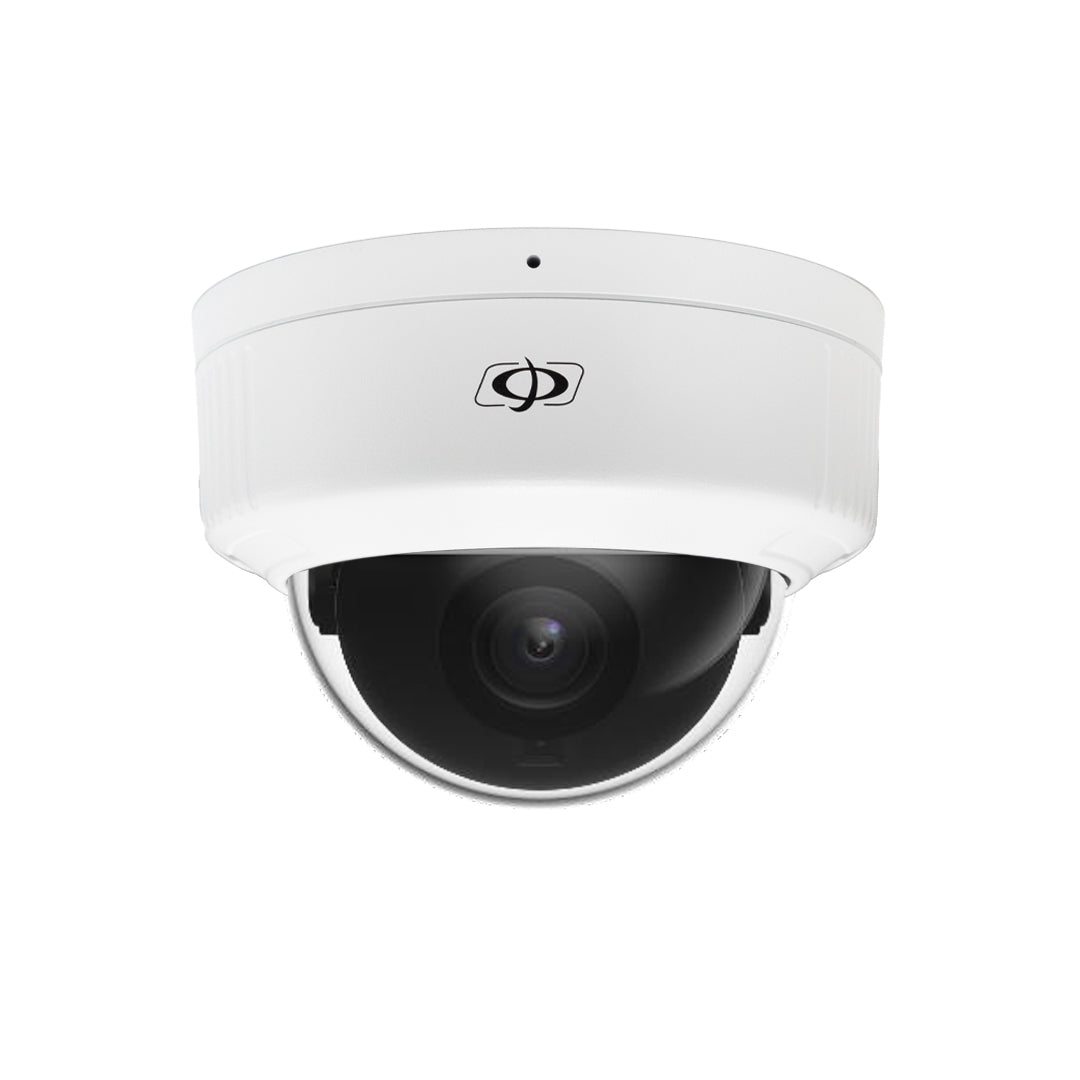 4MP Dome IP Camera - 2.8mm Fixed Lens - WDR - Low Light - IR - MIC - I