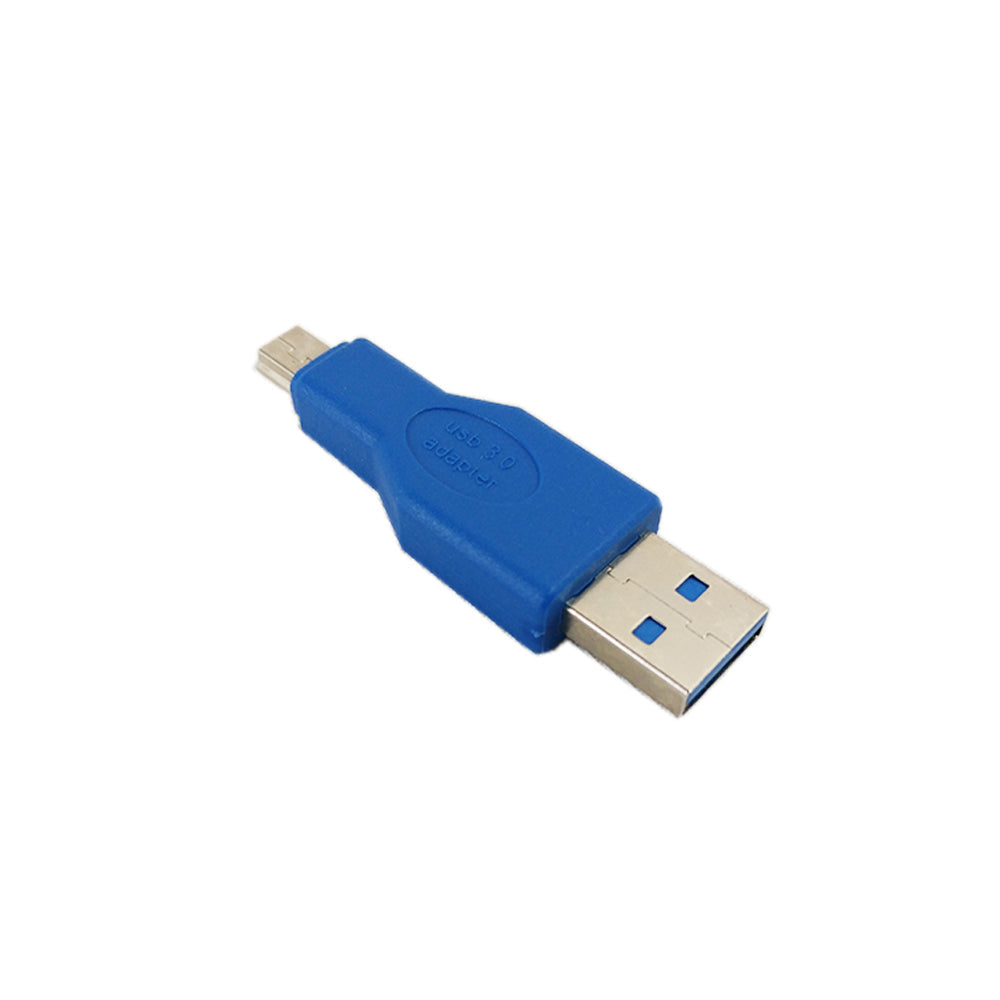 USB 3.0 A Male to Mini 10-pin Male Adapter - Blue