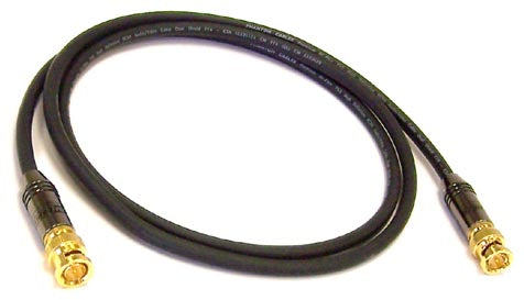 Premium Phantom Cables Direct Burial RG6 Composite BNC Male to Male Ca