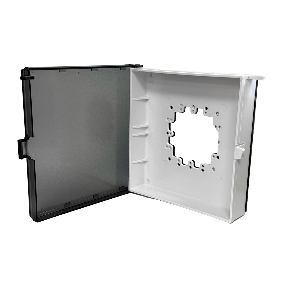 Keypad Indoor/outdoor enclosure 7.5” x 7.75” x 1.5”- Clear Cover