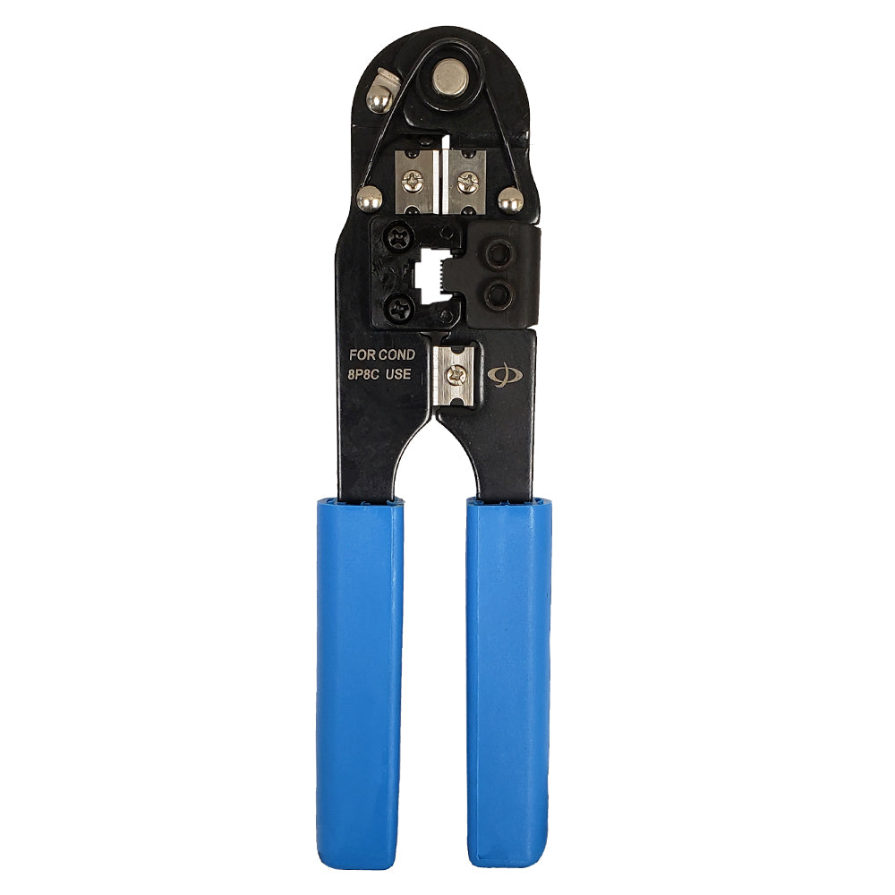 Crimp Tool for Modular Plugs - RJ45 - Strip and Cut