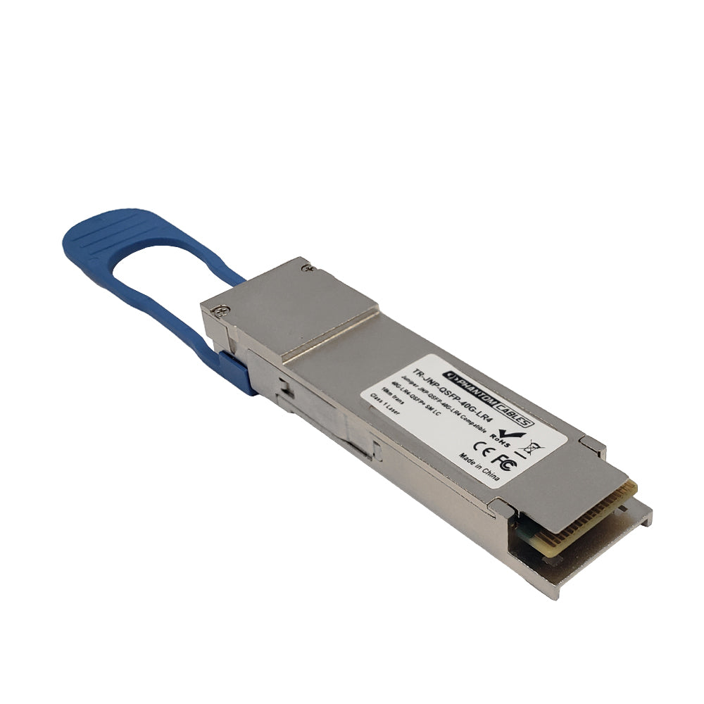 Juniper® JNP-QSFP-40G-LR4 Compatible 40G-LR4 QSFP+ SM LC 10km Transcei