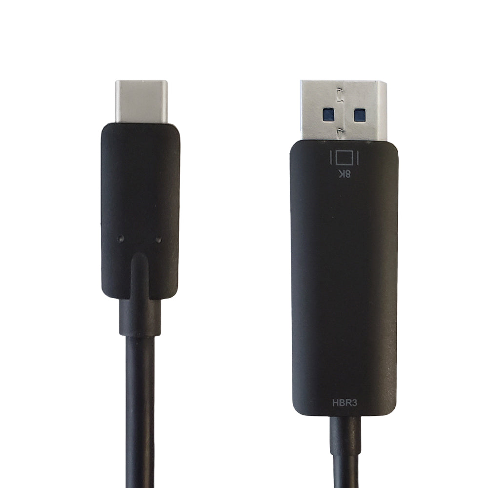 USB Type-C to DisplayPort Cables with DP Alt Mode - 8Kx4K 30Hz - TPE J