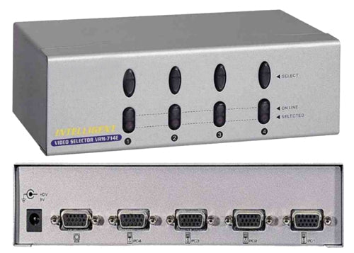 4-Port VGA Video Switch (4 Inputs - 1 Output Selector)