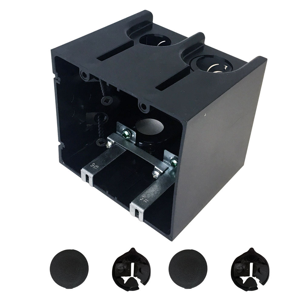Outlet Box, Double Gang - Power or Low Voltage, New / Existing Constru